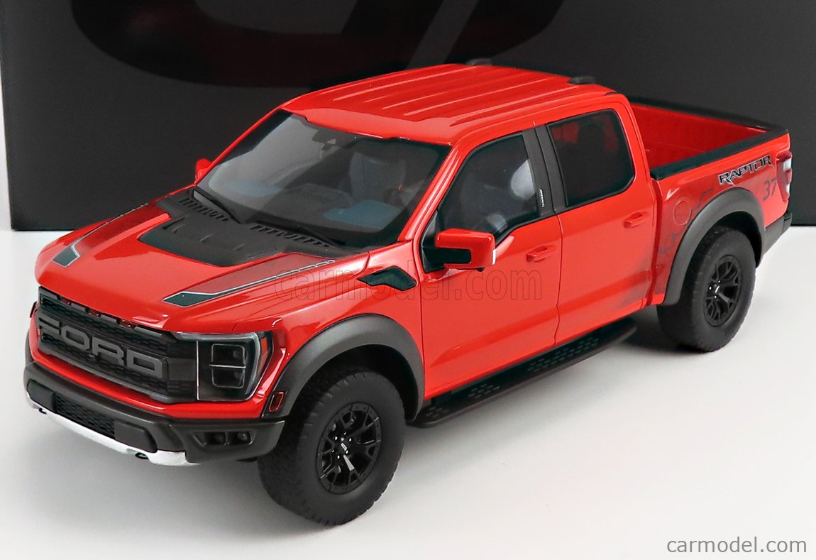 GT Spirit 1:18 Ford F150 Raptor 2022 Code Orange - Taupo Hobbies & Toys ...