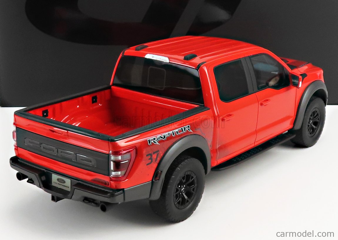 GT Spirit 1:18 Ford F150 Raptor 2022 Code Orange - Taupo Hobbies & Toys ...
